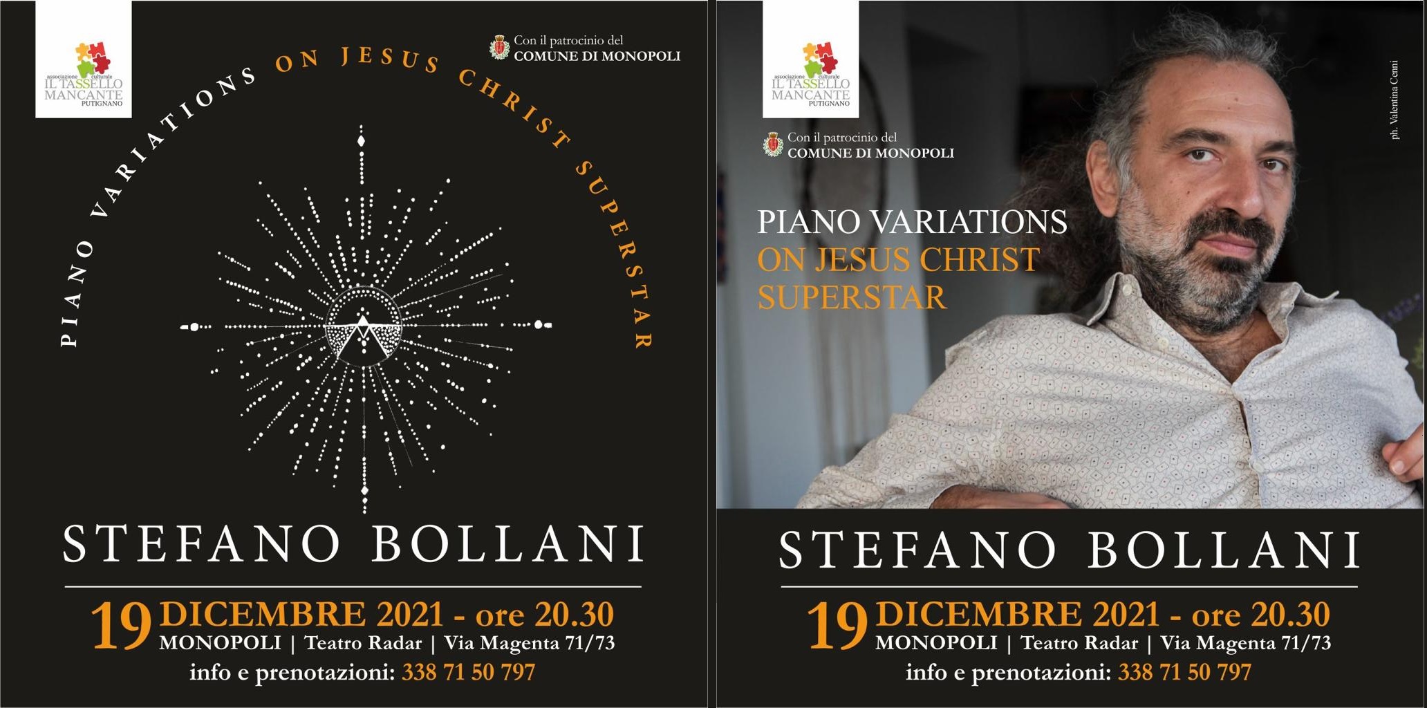Stefano Bollani al Radar con le sue "Piano Variations on Jesus Christ ...