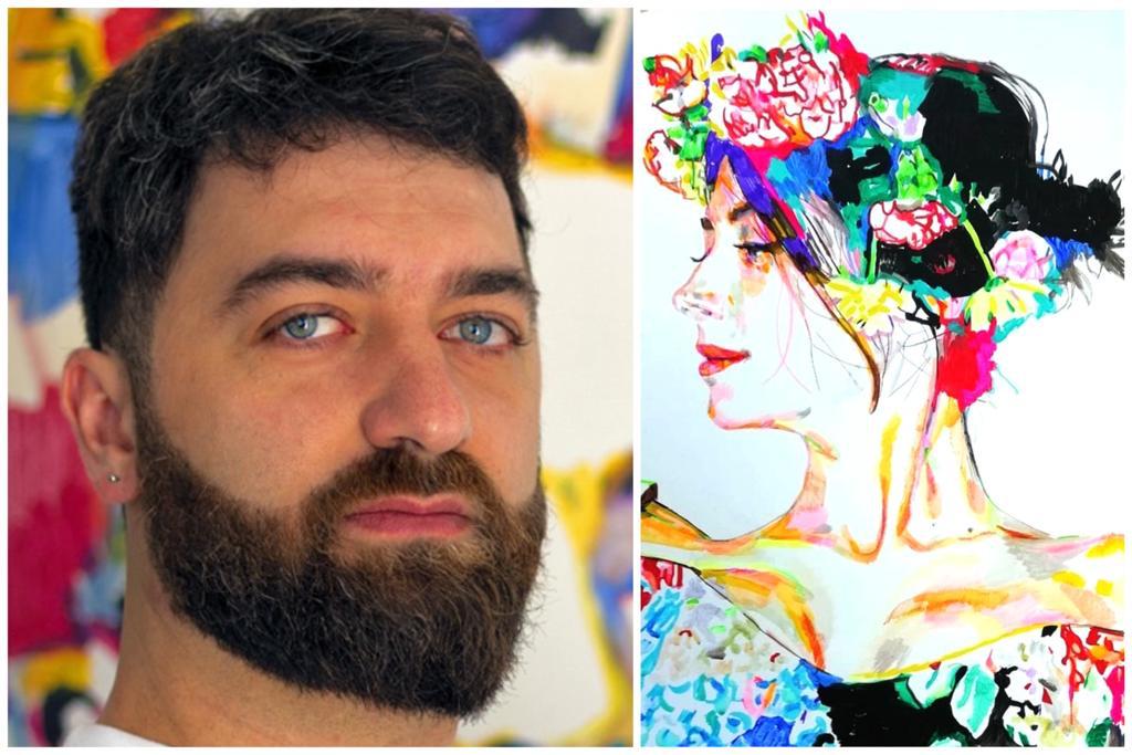 Monopoli, il prof. del Luigi Russo Cocozza tra gli artisti e ...