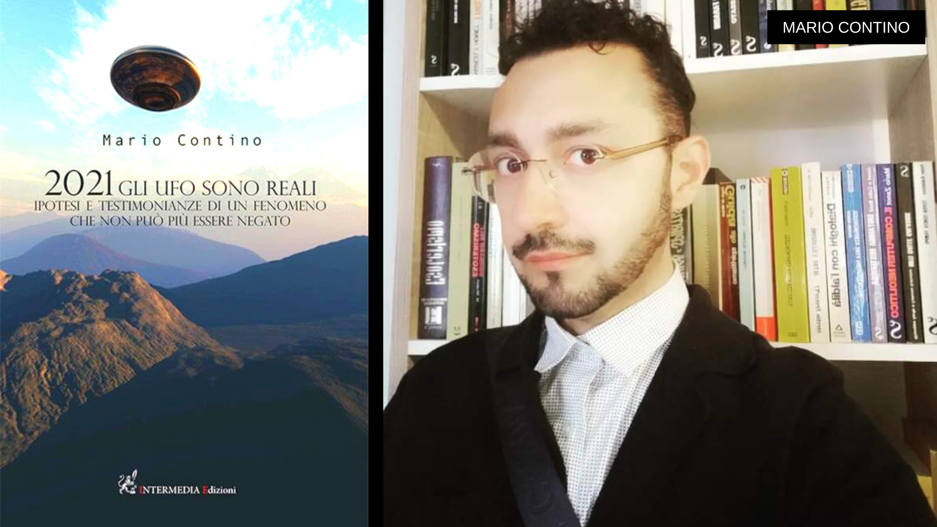 Mario Contino, lo scrittore del mistero: "Gli ufo sono reali"