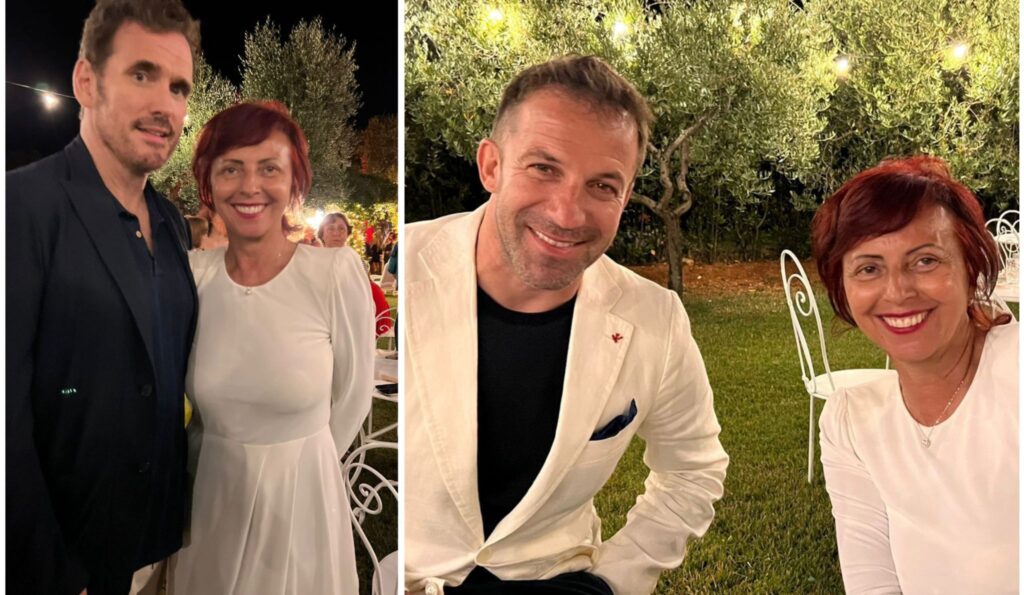 Matt Dillon e Alex Del Piero, cena in masseria dopo il Festival ...