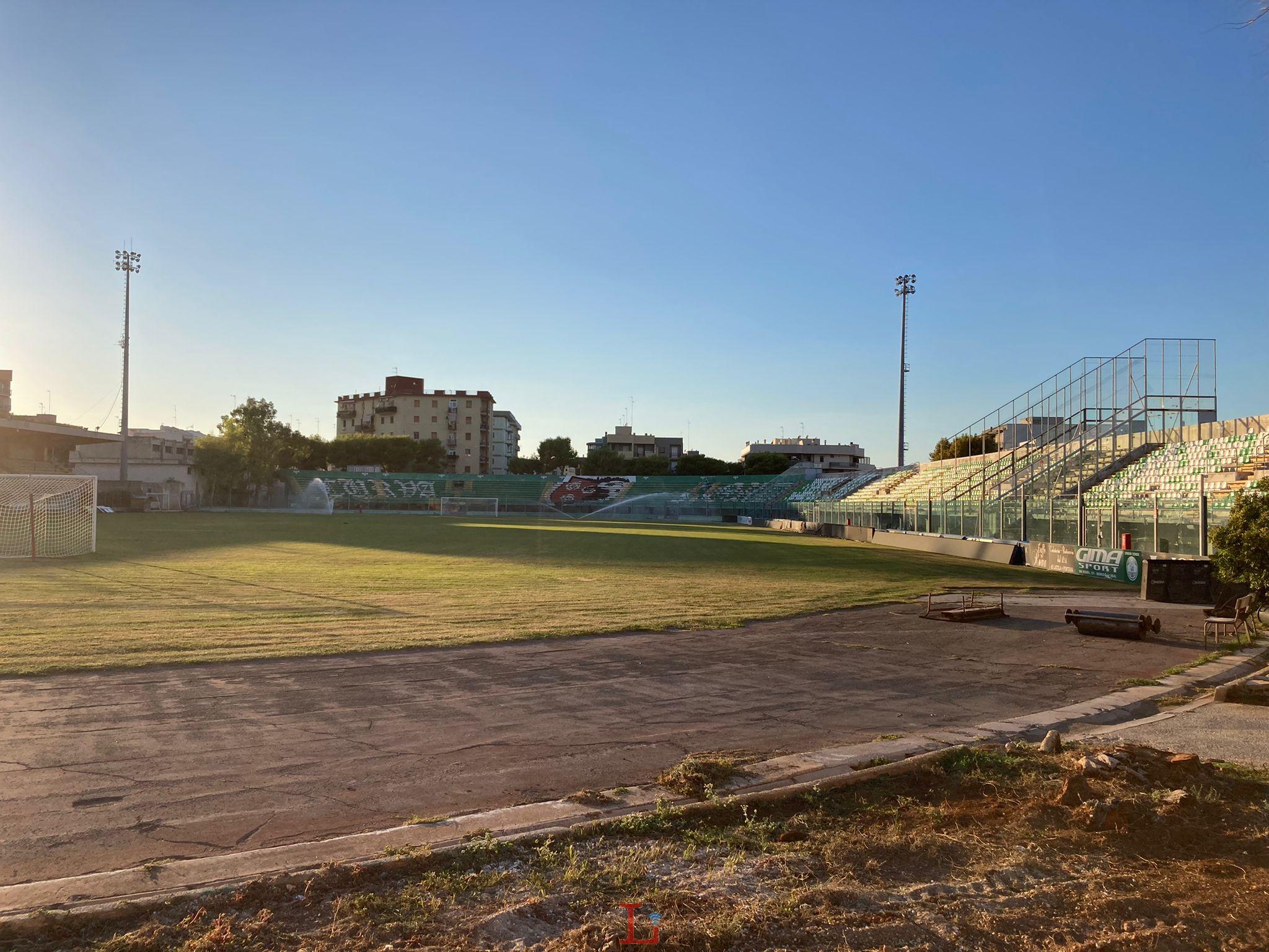 Monopoli, stadio in erba sintetica e impianto fotovoltaico. Progetto da ...