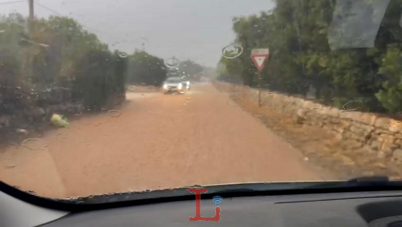 Monopoli, Capitolo allagato: il video del percorso tra strade e campi ...