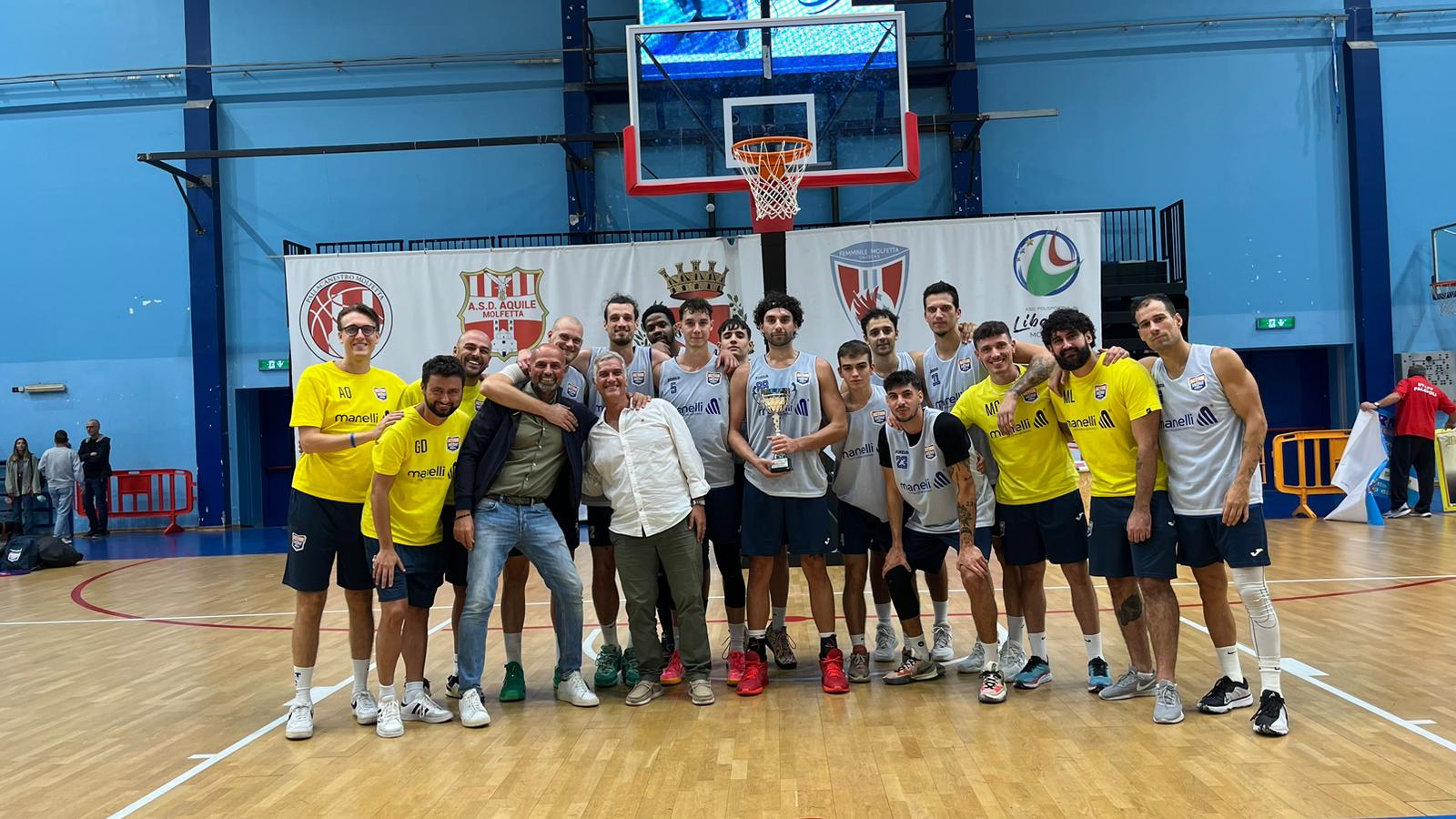 La Manelli Monopoli vince il torneo di Molfetta